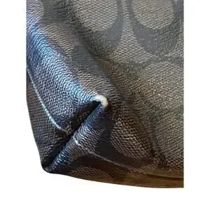 Coach | Bags | Coach Brown Black File Bag Crossbody Jacquard Monogram ...